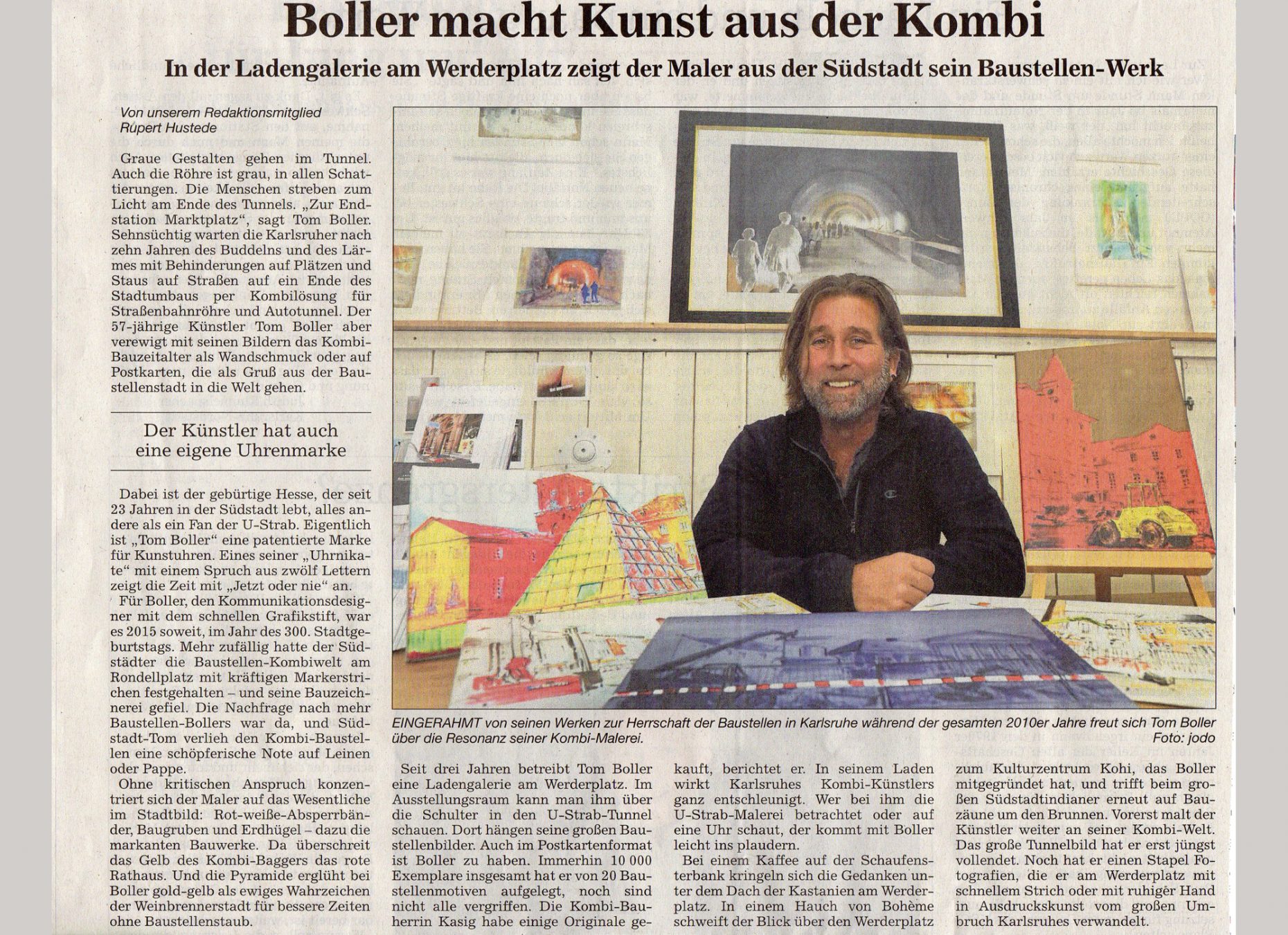 Presse – Tom Boller – Ladenatelier